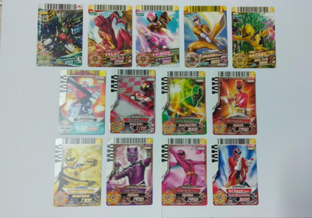 Power Ranger | Super Sentai Trading Cards, Hobbies & Toys, Toys & Games ...