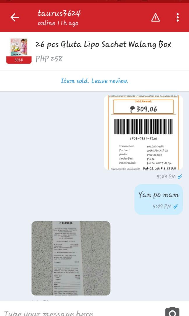 Proof of paymet, Community on Carousell