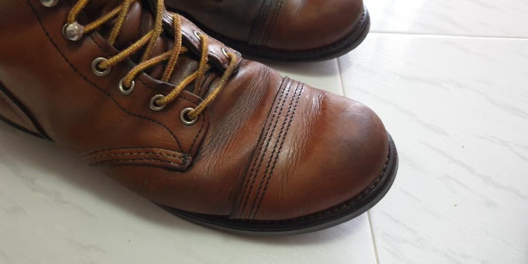 Red Wing Iron Ranger 8112 Authentic, Men's Fashion, Footwear, Boots on ...