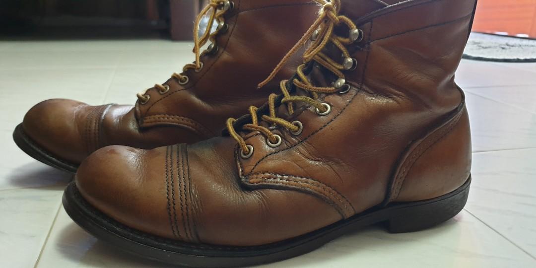 Red Wing Iron Ranger 8112 Authentic, Men's Fashion, Footwear, Boots on ...