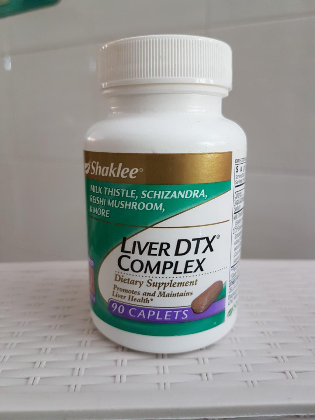 Shaklee Liver DTX complex, Health & Nutrition, Health Supplements ...