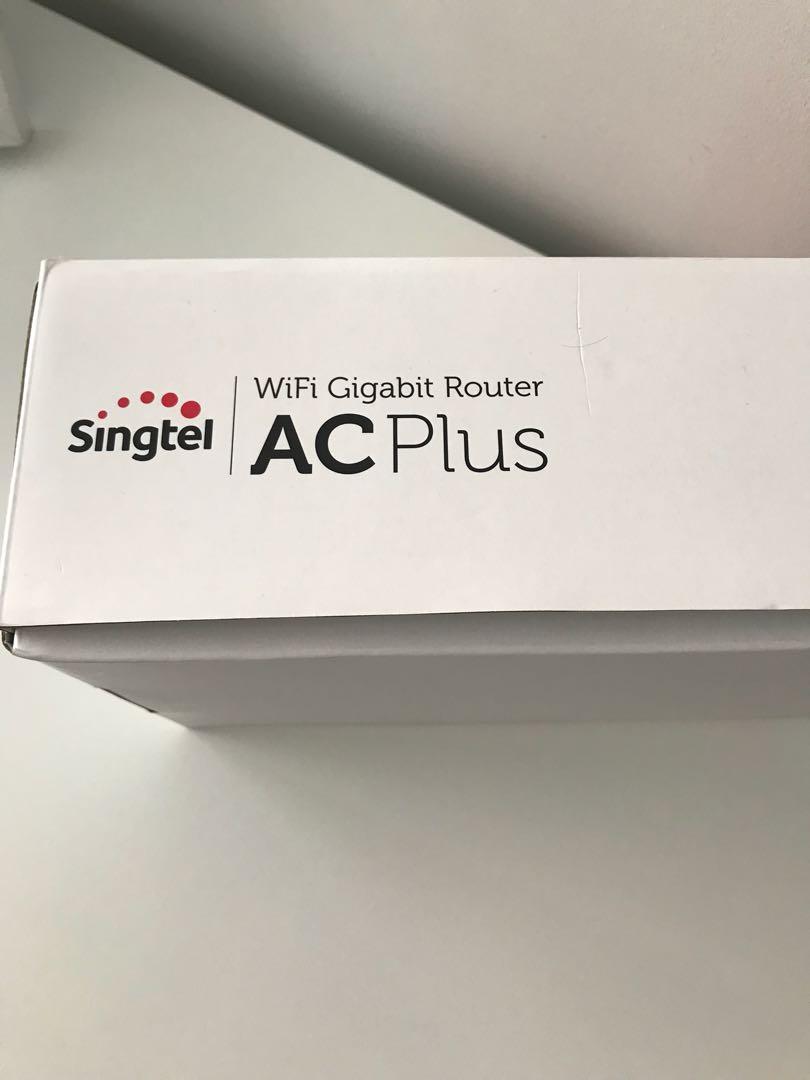 Singtel WiFi Gigabit Router AC plus, Computers & Tech, Parts ...