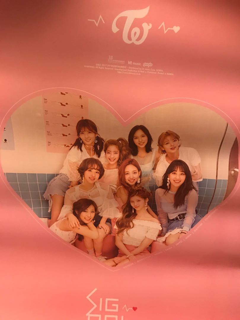 Twice posters, Hobbies & Toys, Memorabilia & Collectibles, K-Wave on ...