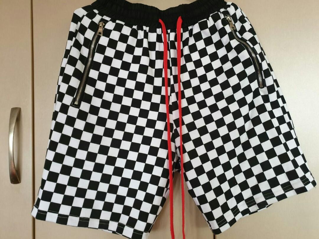 Checker Board Pants, Men's Fashion, Bottoms, Trousers on Carousell