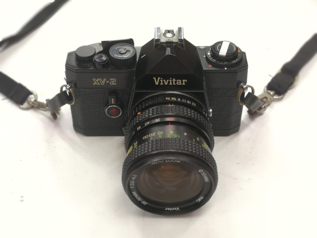 vivitar xv2 w 28-50mm lens 35mm film slr, Photography, Lens & Kits on ...