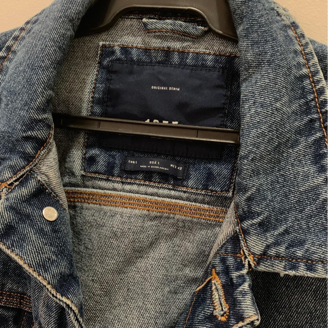 Zara (1975) Denim Jacket, Men's Fashion, Coats, Jackets and Outerwear ...