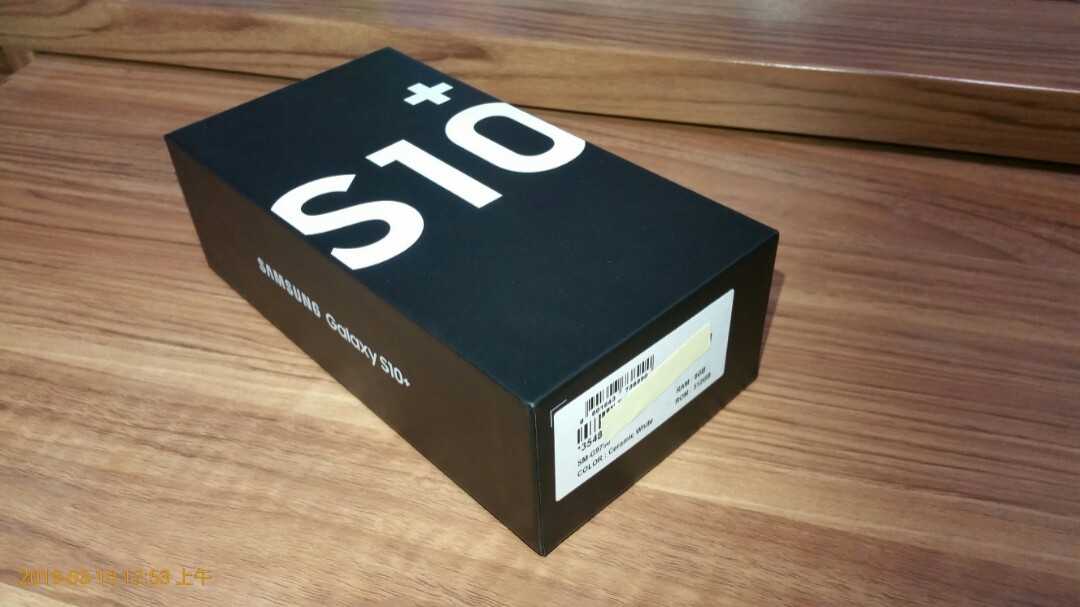 全新 未開封 Galaxy S10+ 512GB 陶瓷白，S10 plus 行貨跟豐澤單，零售價$8998, 手提電話, 手機, Android 安卓手機, Samsung 三星 ...