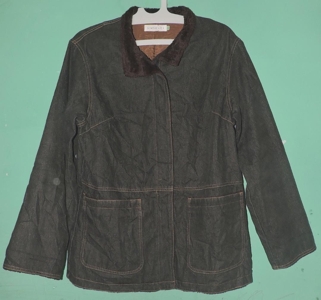 Authentic Vintage Japanese Brand SIMPLE LIFE Denim Jacket, Fesyen ...