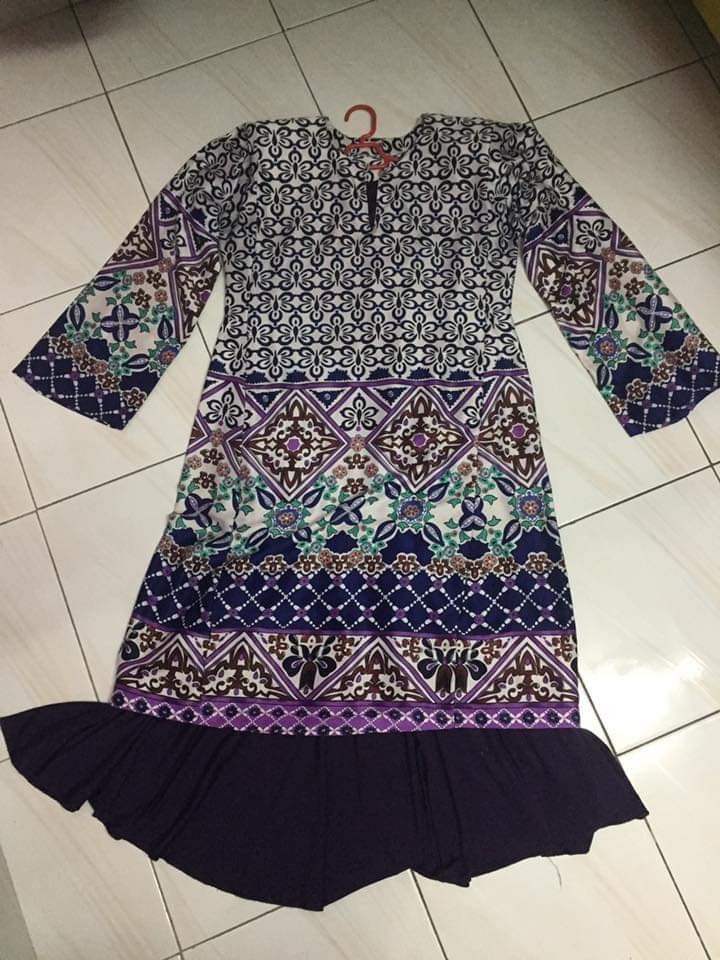 Baju kurung johor, Women's Fashion, Dresses & Sets, Traditional ...