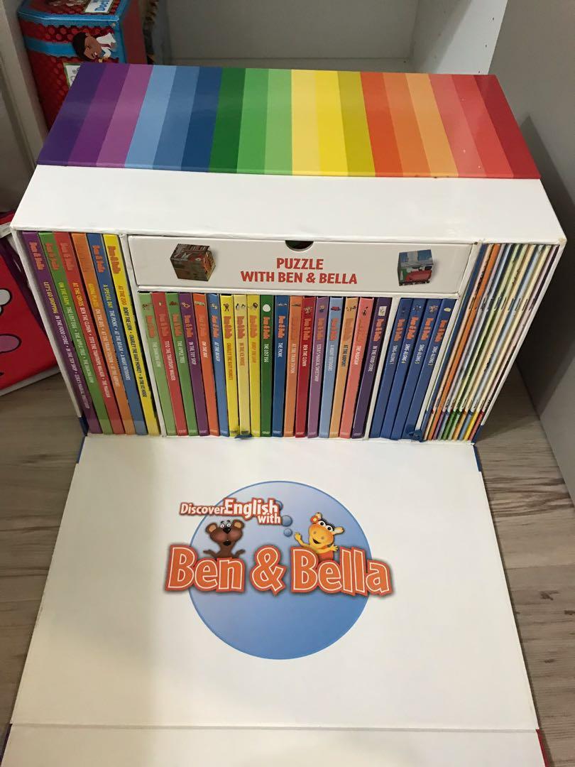 Ben and Bella Educational books, DVD and puzzle set, Hobbies & Toys, Books & Magazines, Children ...
