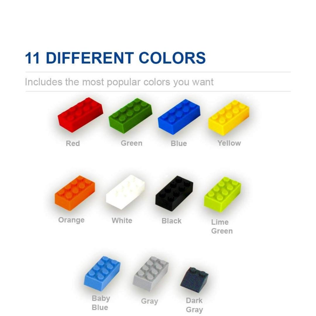 Lego Compatible : Brickyard Building Blocks Building Bricks - 1100 ...