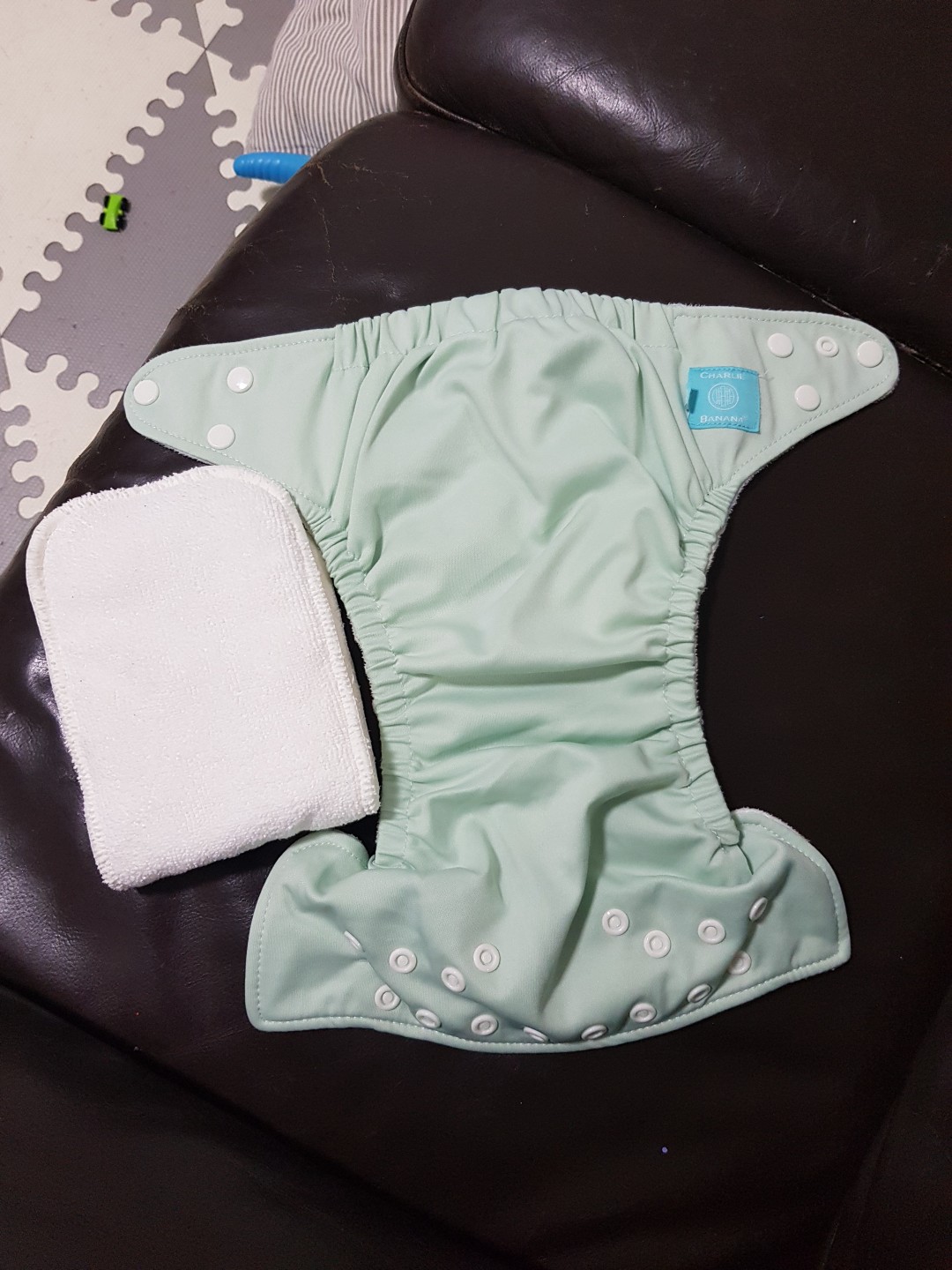 Charlie banana OS diaper with insert, Babies & Kids, Bathing & Changing ...