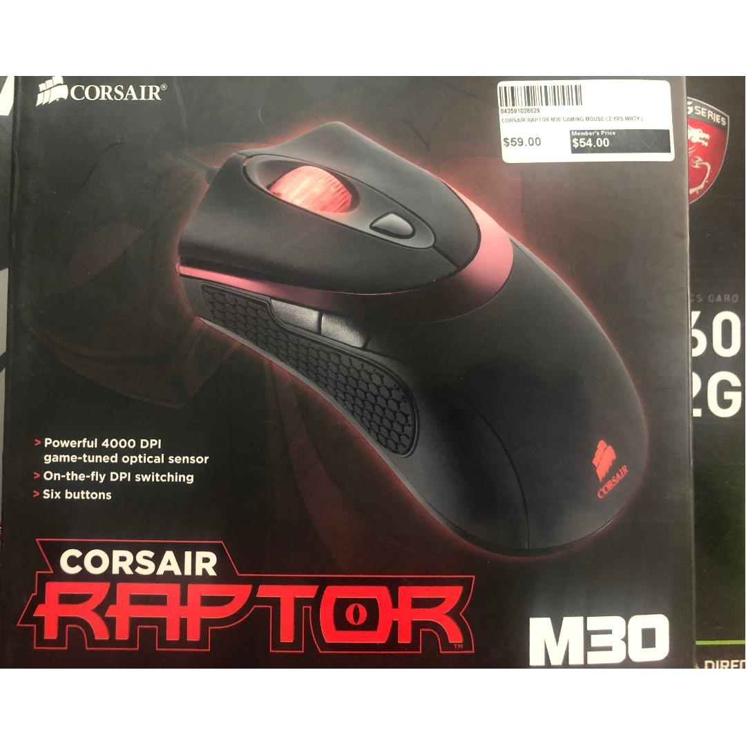 Corsair Raptor Mouse, Computers & Tech, Parts & Accessories, Mouse ...
