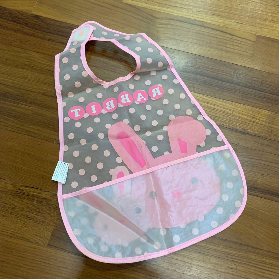 Daiso Plastic Baby Bib, Babies & Kids, Nursing & Feeding, Weaning ...