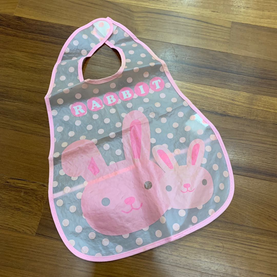 Daiso Plastic Baby Bib, Babies & Kids, Nursing & Feeding, Weaning ...