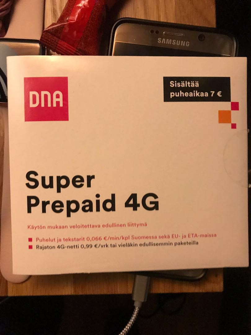 DNA PREPAID SIM CARD FOR FINLAND, Mobile Phones & Gadgets, Mobile ...