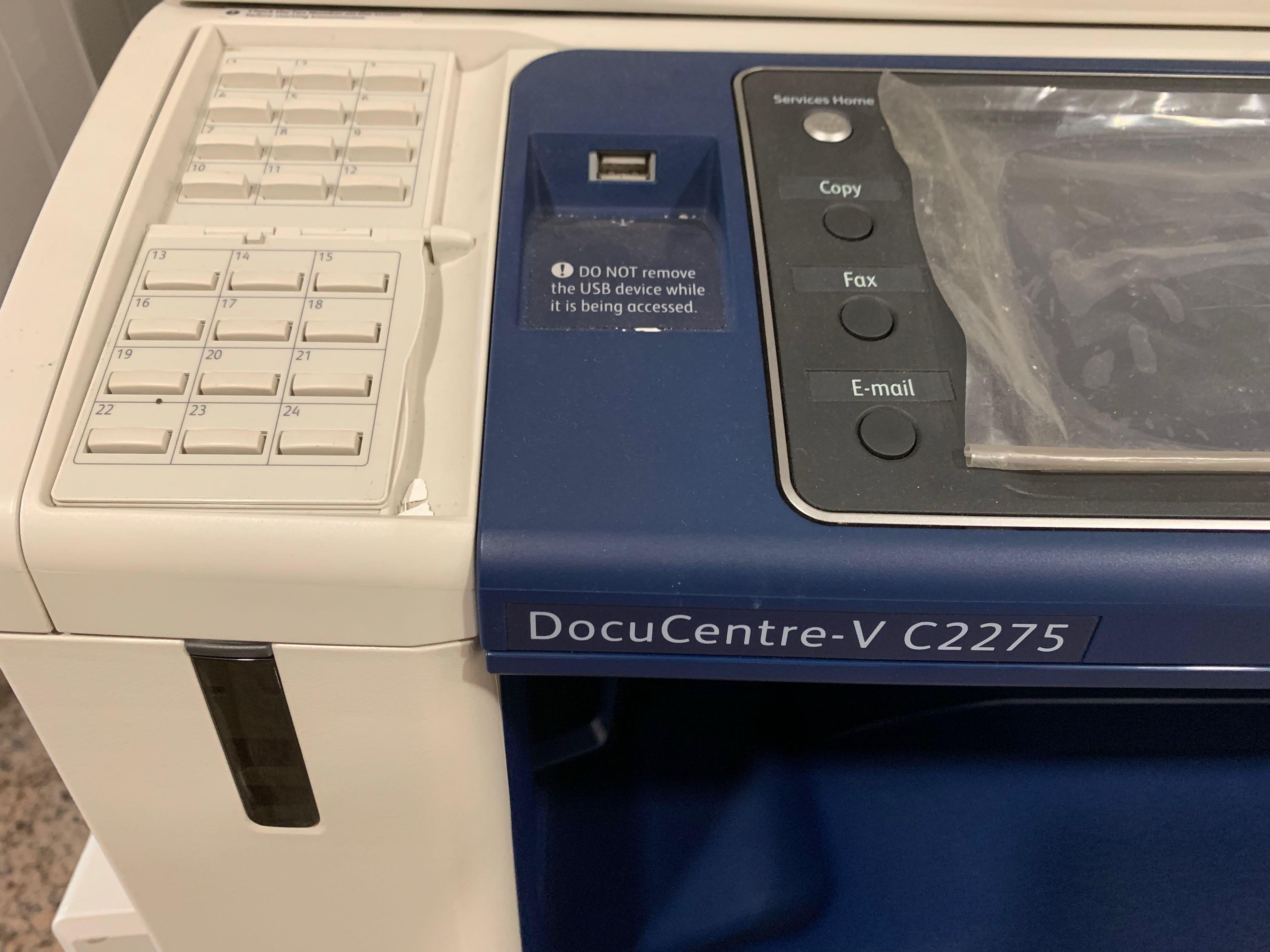 Fuji xerox docuCentre-V c2275, Computers & Tech, Printers, Scanners ...