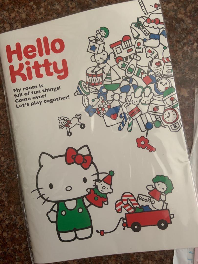 Hello Kitty Notebook, Postit, Label Stickers (Sanrio), Hobbies & Toys ...