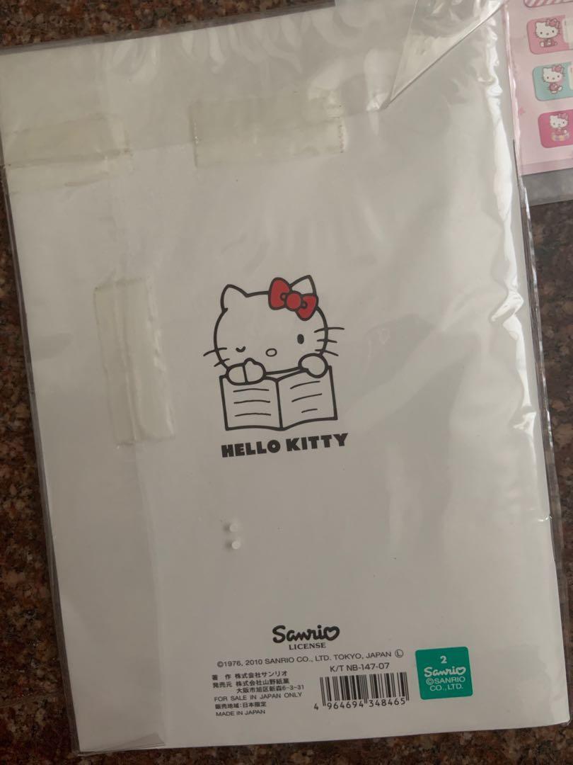 Hello Kitty Notebook, Postit, Label Stickers (Sanrio), Hobbies & Toys ...