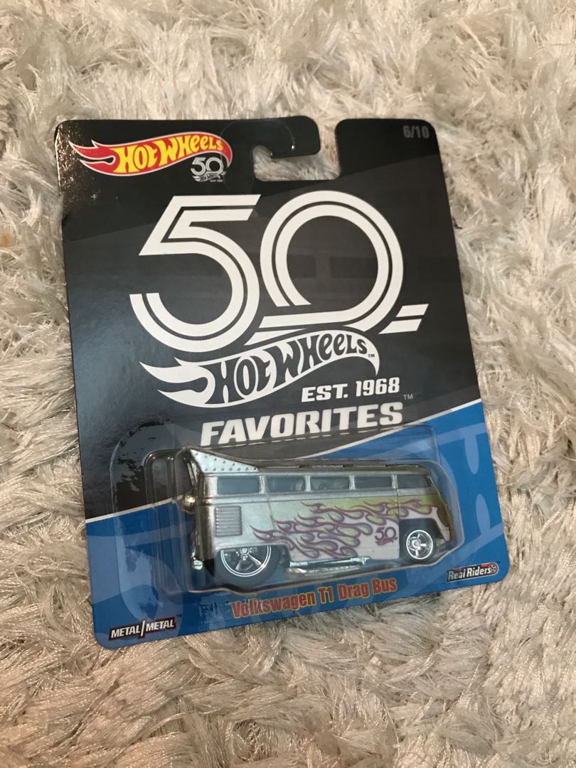Hot Wheels T1 Drag Bus, Hobbies & Toys, Collectibles & Memorabilia, Fan ...