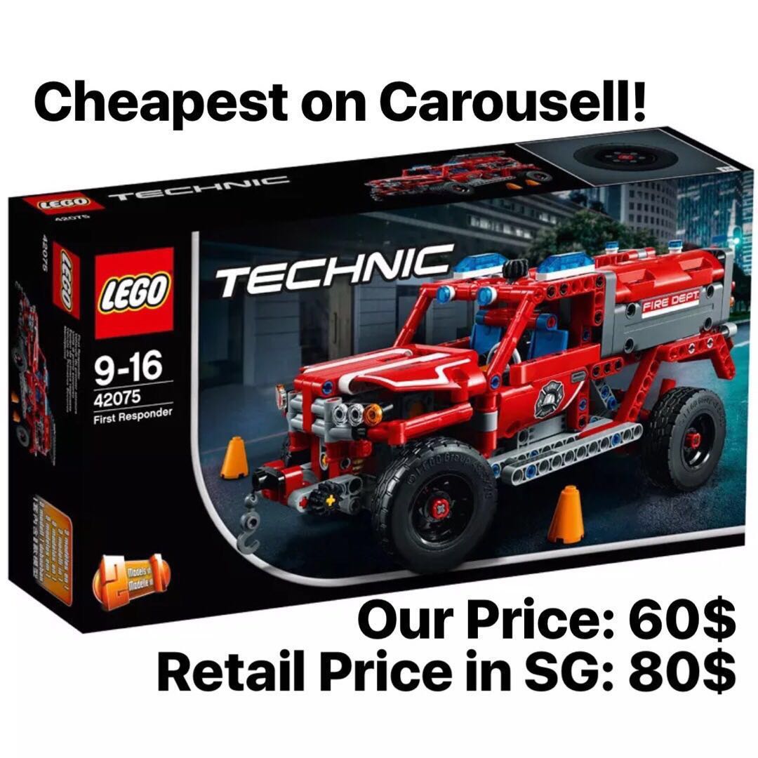 Lego Technic 2018 Set 42075 First Responder Fire Dept., Toys & Games ...