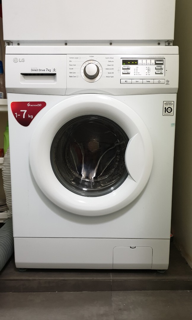 LG WD-1270SL Washing Machine, TV & Home Appliances, Washing Machines ...
