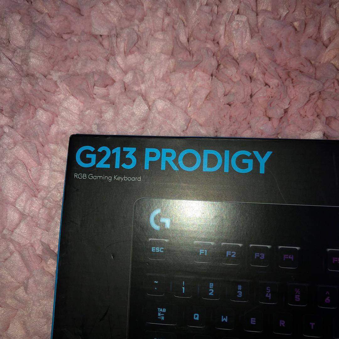 Logitech G213 Prodigy Gaming Keyboard & G402 Hyperion Fury Gaming Mouse ...