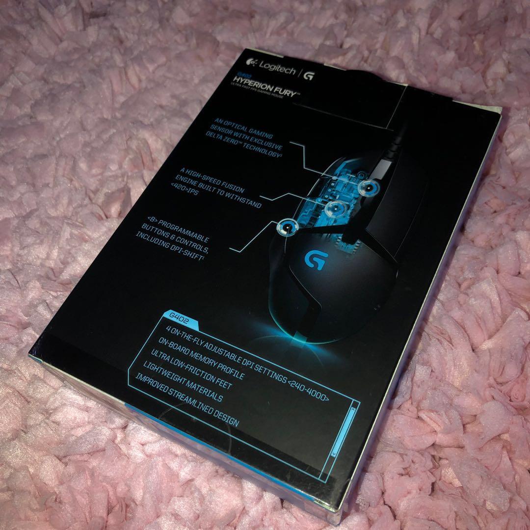 Logitech G213 Prodigy Gaming Keyboard & G402 Hyperion Fury Gaming Mouse ...