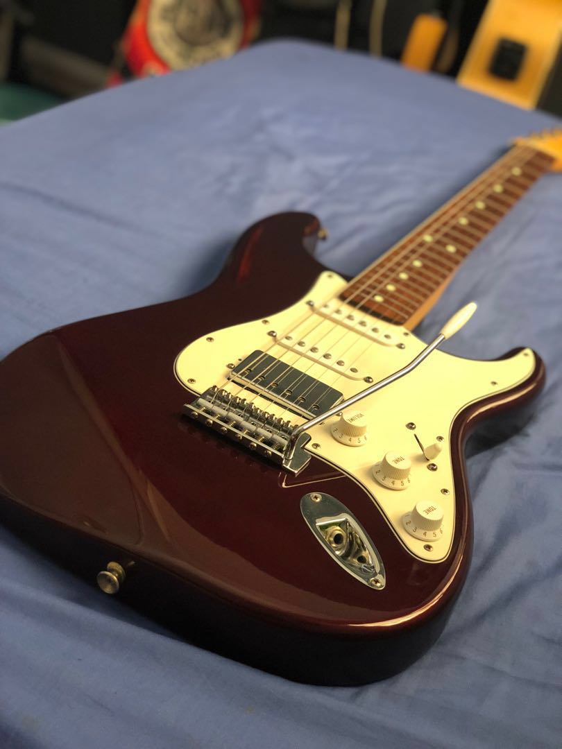 MIM Fender Stratocaster, Hobbies & Toys, Music & Media, Musical Instruments on Carousell