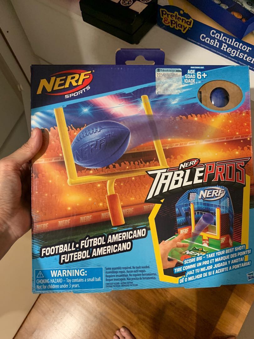 Nerf Gun nerf football think fun, Hobbies & Toys, Toys & Games on Carousell
