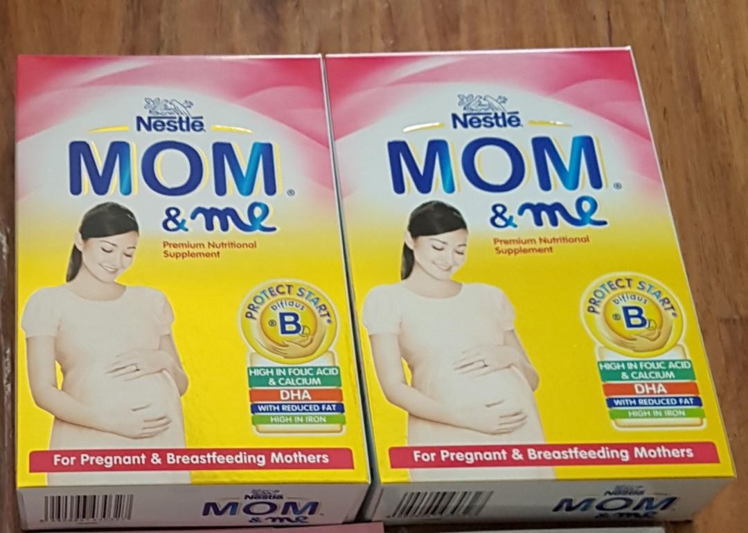 Nestle Mom & Me Premium Nutritional Supplement Milk (350g x 2), Babies ...