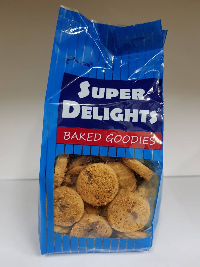 Now available Super Delights Mini Choco Chips, Food & Drinks, Packaged ...