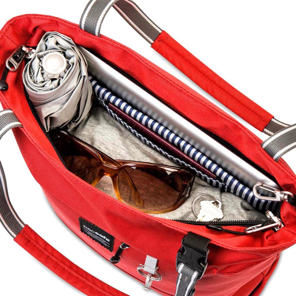 Pacsafe Slingsafe Antitheft Travel Tote Bag LX250, Women's Fashion ...