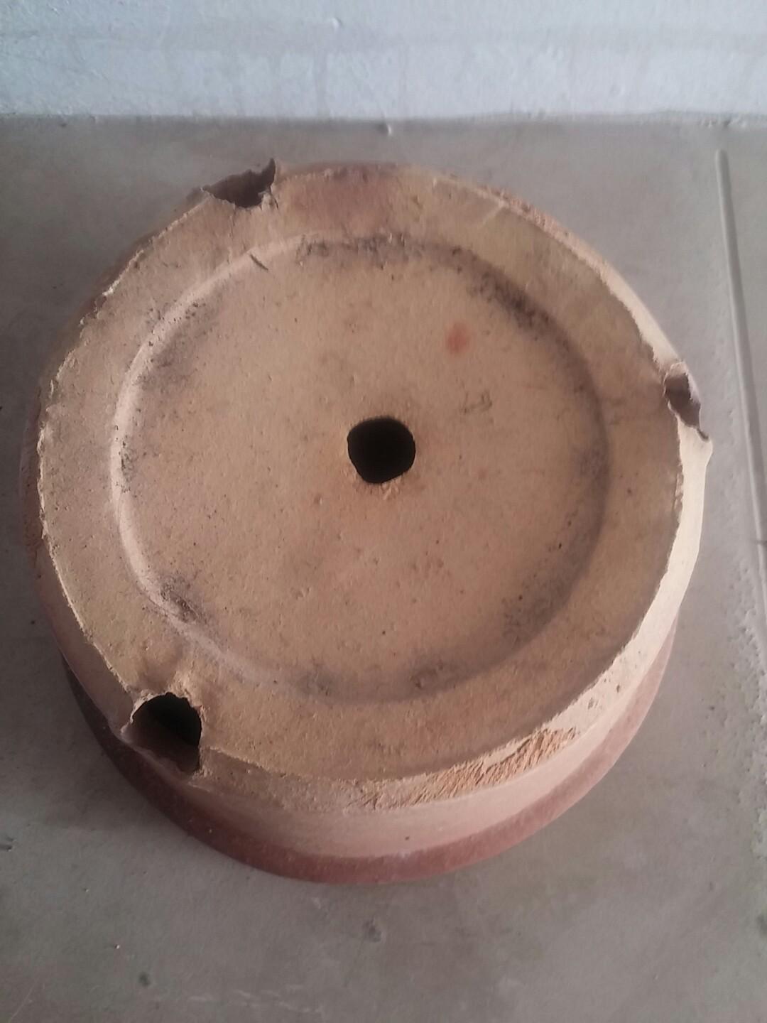 Rare wide shallow clay pot, Furniture & Home Living, Gardening, Pots ...