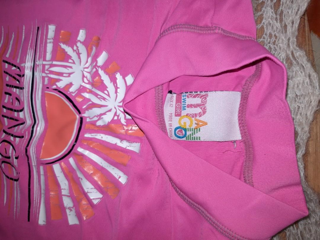 Rash Guard Kids Mango, Babies & Kids, Babies & Kids Fashion on Carousell