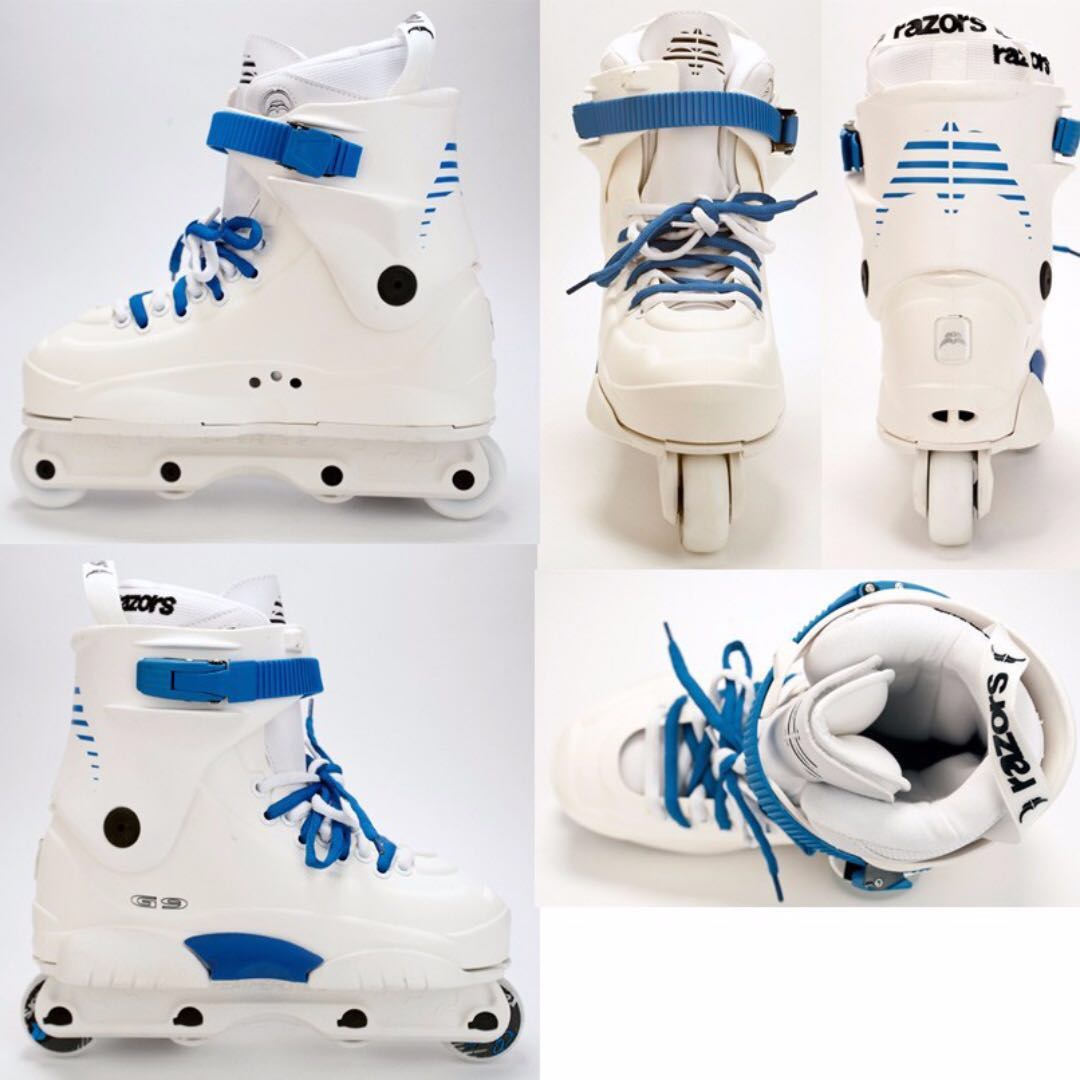Rollerblade Razors Genesys 9 Aggressive Skates uk 10 us 11, Sports ...