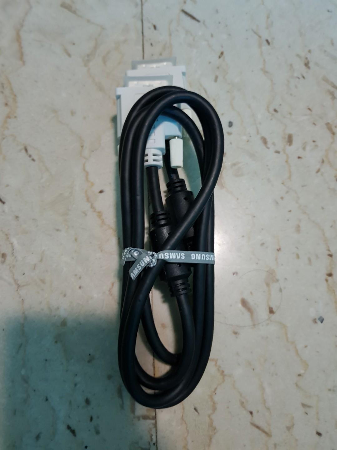 Samsung Original VGA Cable, Computers & Tech, Parts & Accessories ...