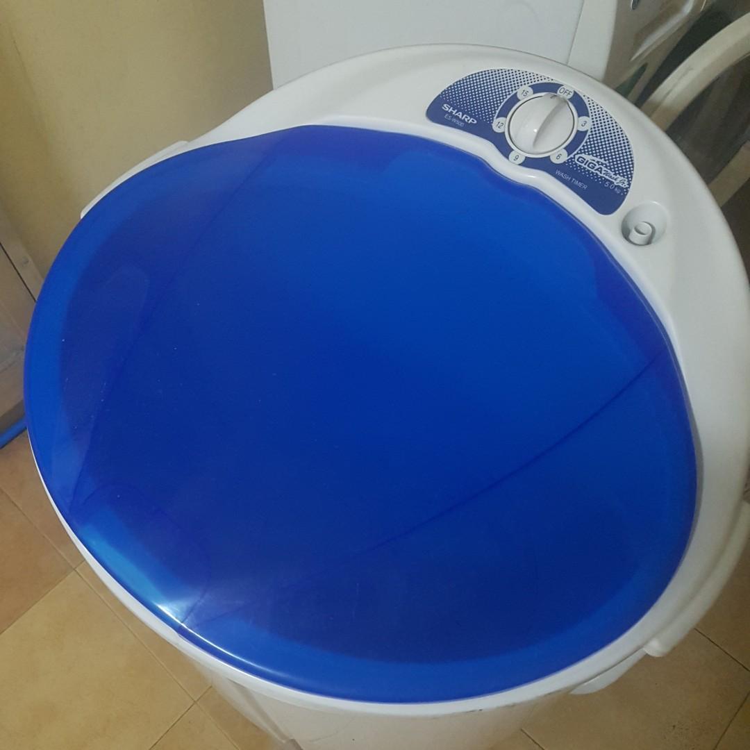 Sharp washing machine giga wash jr, TV & Home Appliances, Kitchen ...