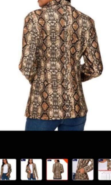 Snake jacket, Women's Fashion, Tops, Longsleeves on Carousell