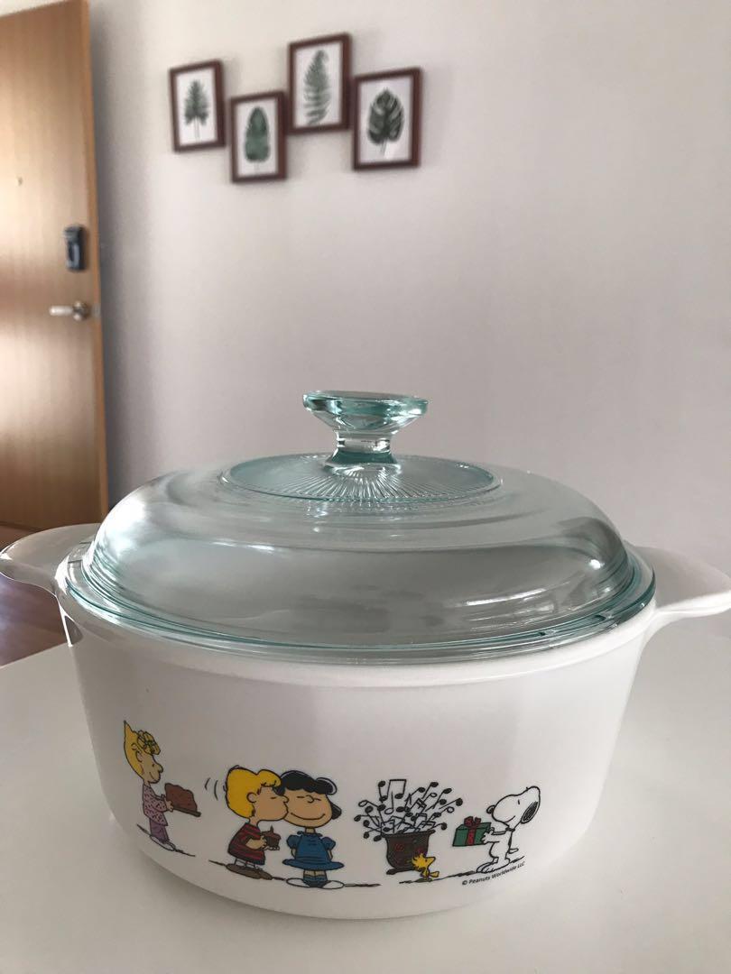 Snoopy Corning Ware, Furniture & Home Living, Kitchenware & Tableware ...