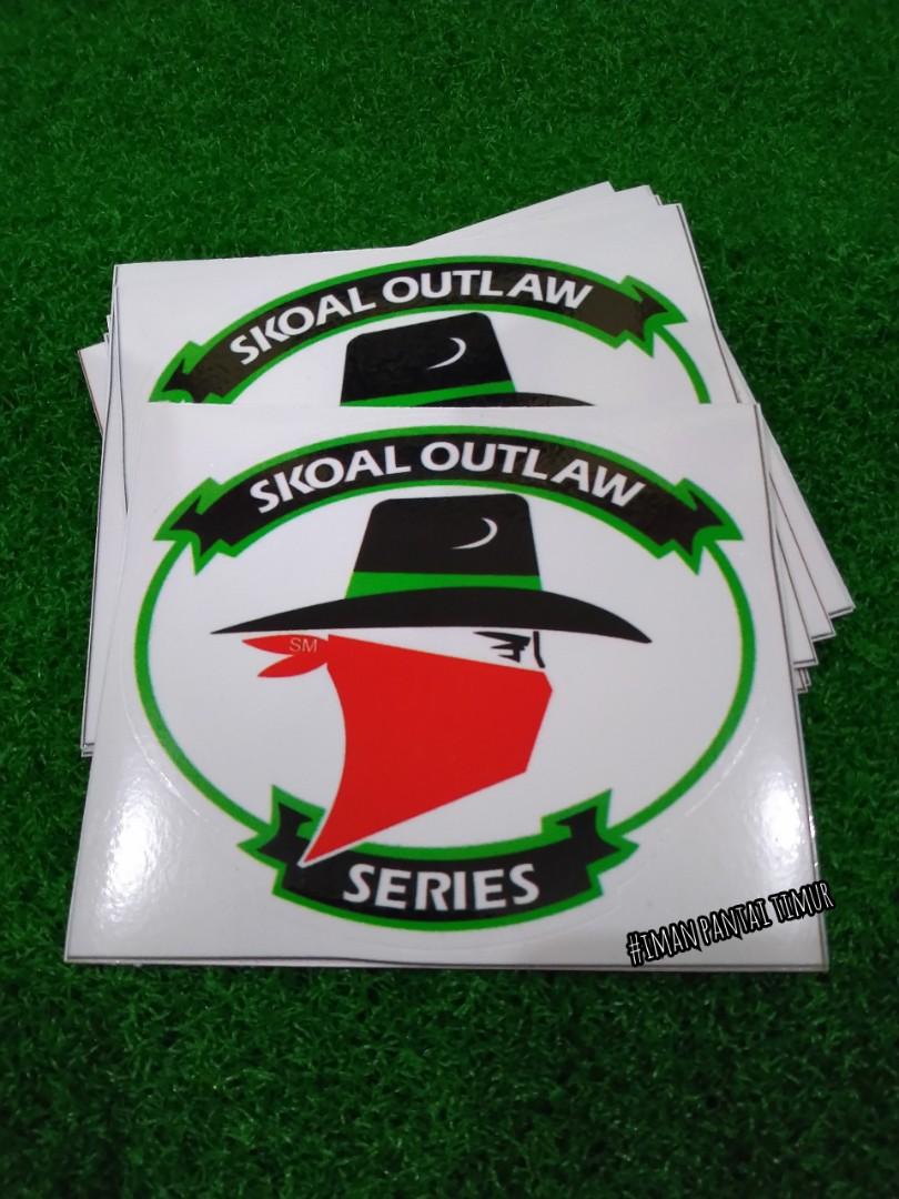 Sticker skoal outlaw, Auto Accessories on Carousell
