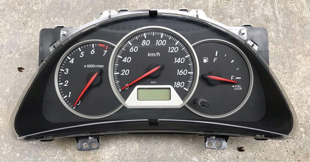 Toyota Wish 2003-08 Instrument Panel/Speedometer (ends 17 Mar'19), Car ...