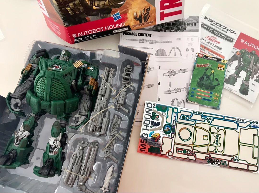 Transformers AOE Takara Voyager Class Hound with Add-On and Reprolabels ...