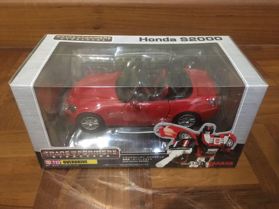 Transformers binaltech bt-12 overdrive honda s2000 1:24 misb, Hobbies ...