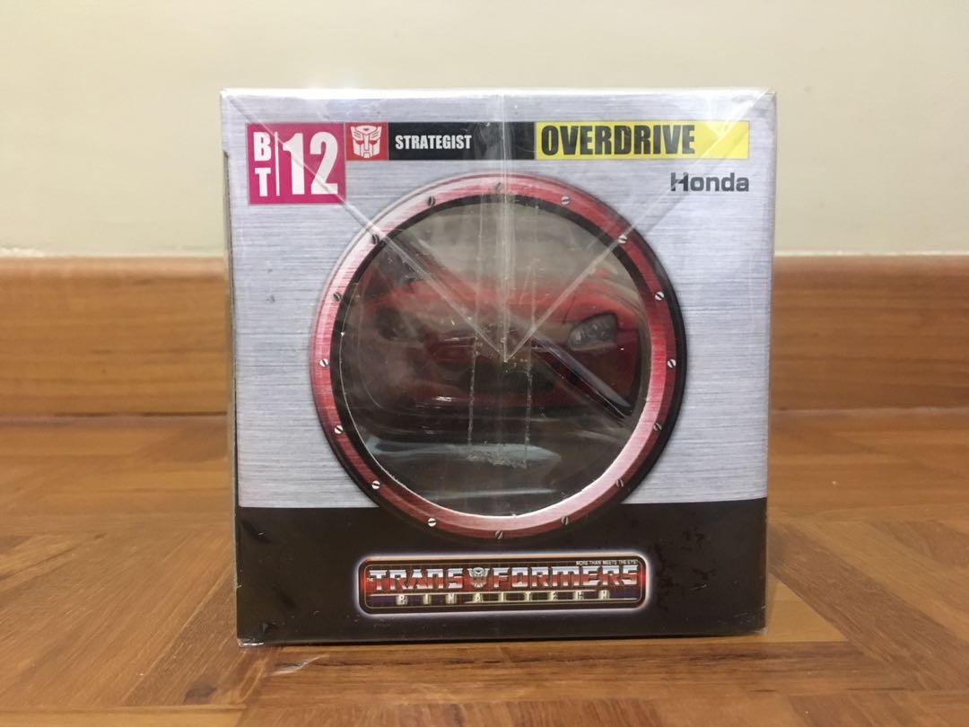 Transformers binaltech bt-12 overdrive honda s2000 1:24 misb, Hobbies ...