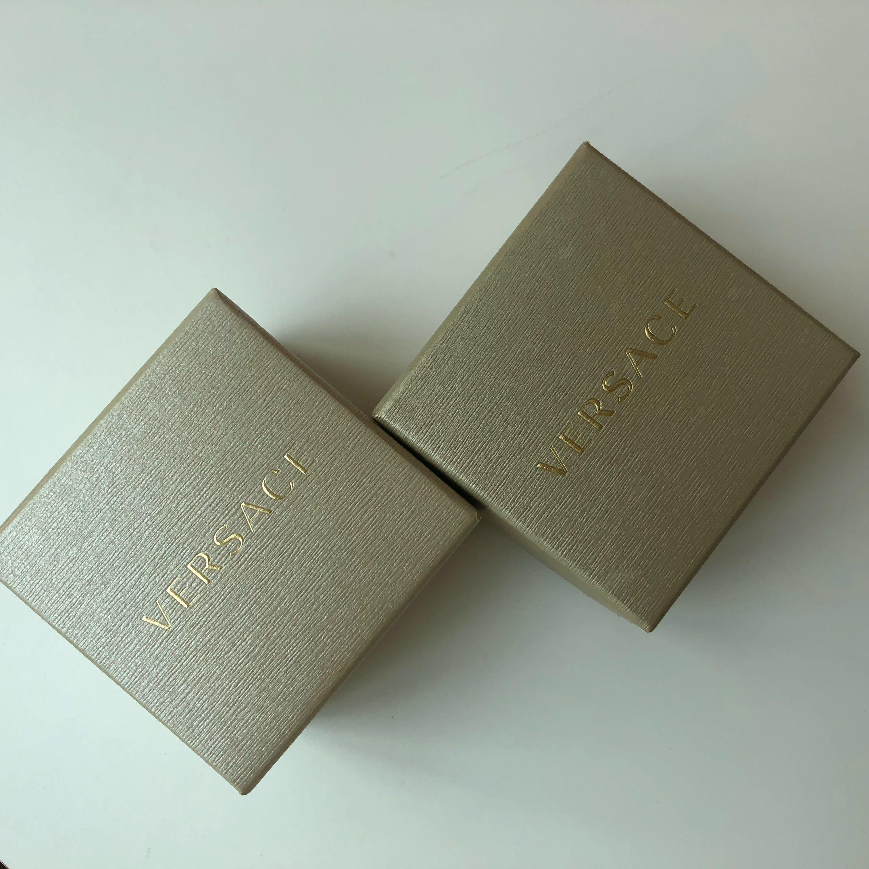 Versace boxes, Luxury, Accessories on Carousell