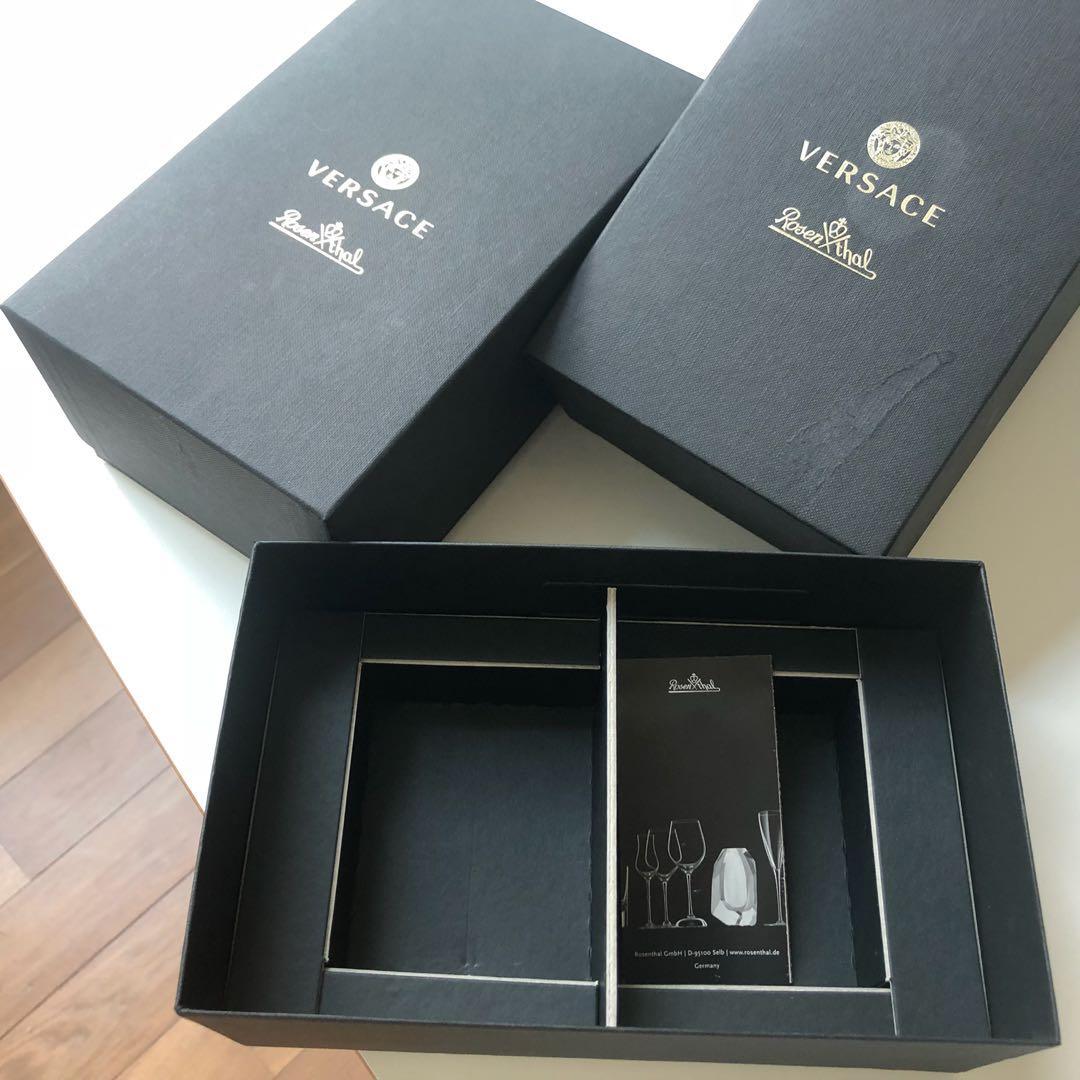 Versace boxes, Luxury, Accessories on Carousell