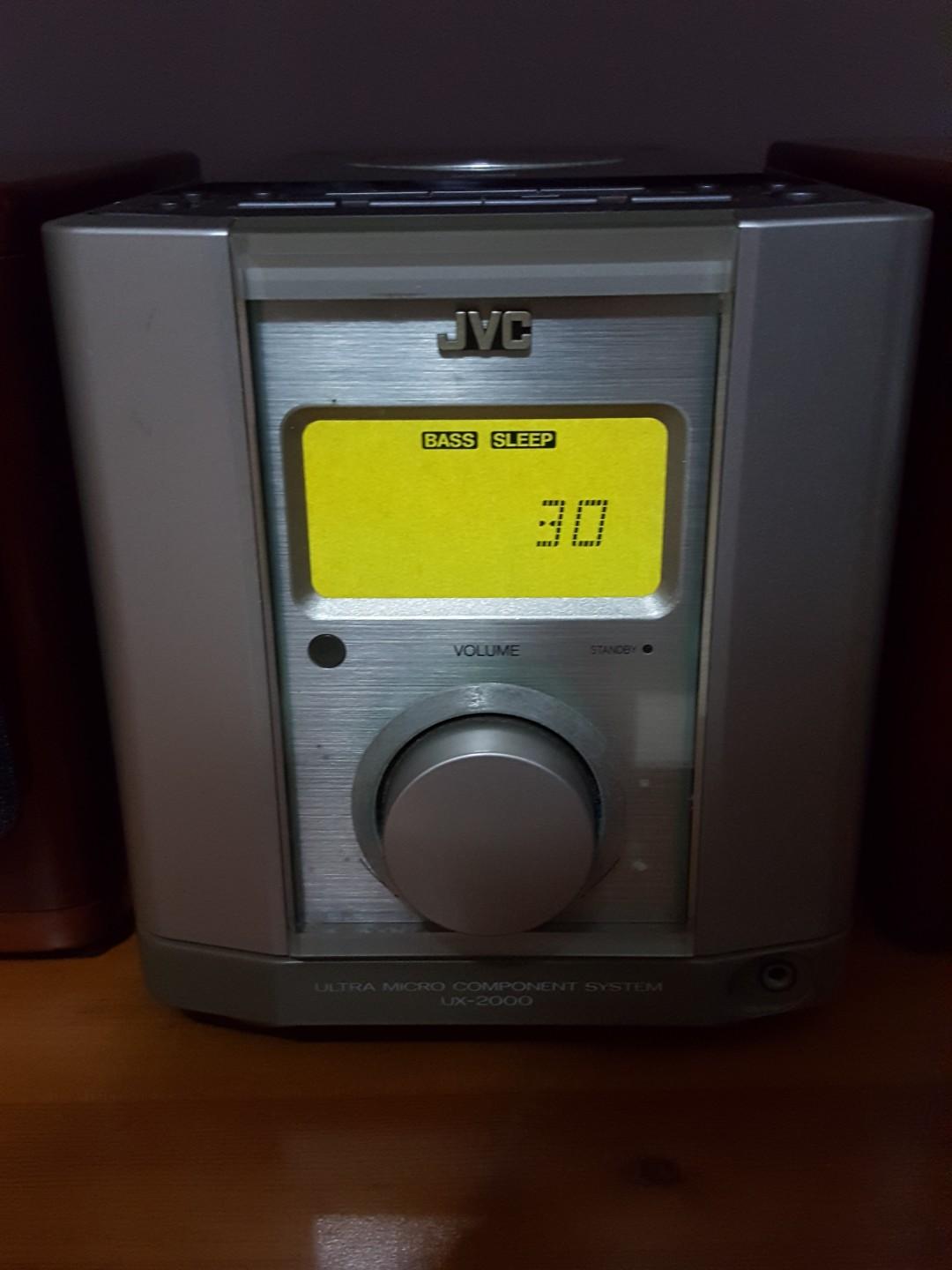 Vintage JVC UX-2000 mini hifi system, Audio, Other Audio Equipment on Carousell