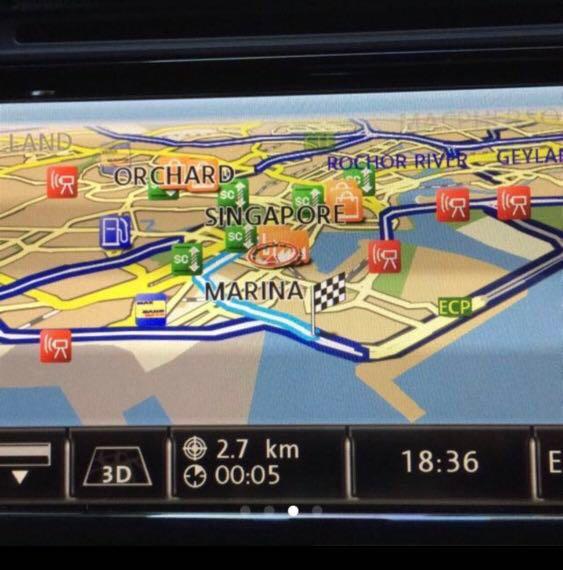 Volkswagen (VW) / Skoda Rns510 / Columbus Navigation GPS Map Update ...