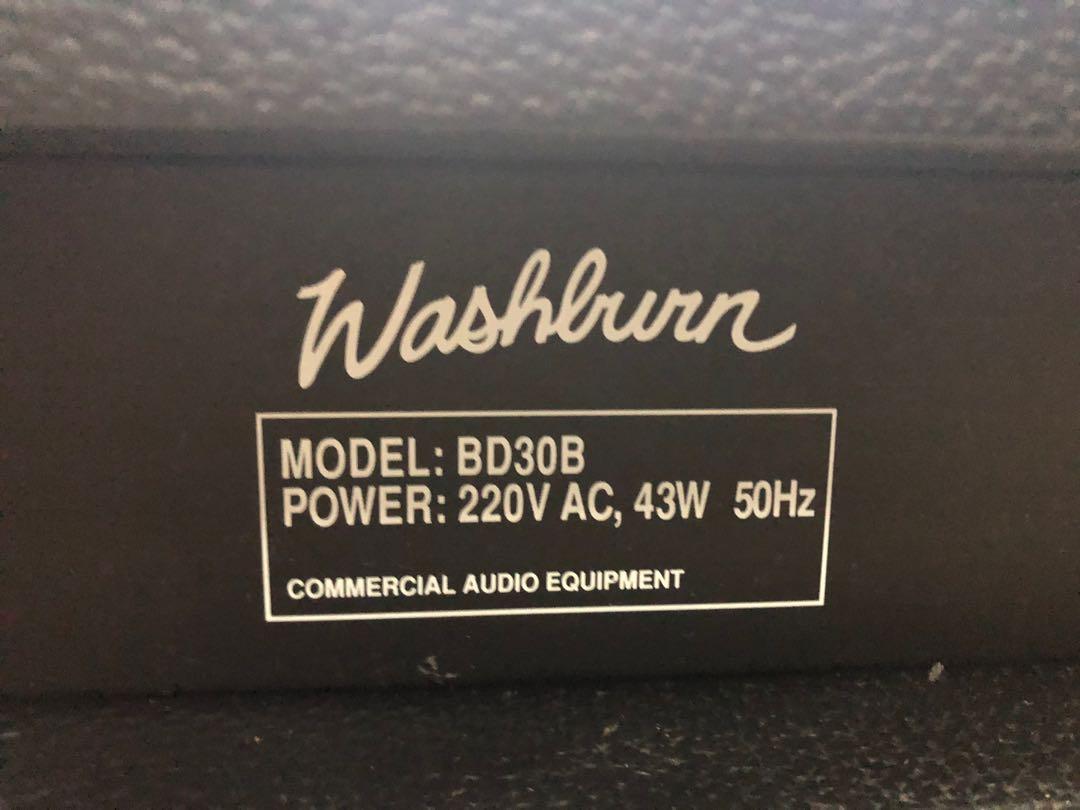 Washburn Bad Dog BD30B Bass Guitar Amplifier, Hobbies & Toys, Music ...
